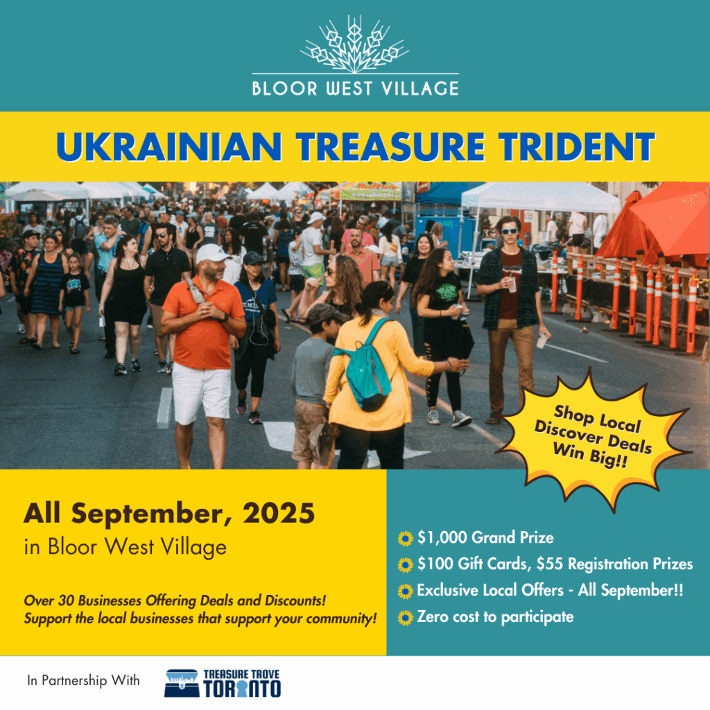 Bloor West Village BIA: Ukrainian Treasure Trident! 🔱 | Bloor West Village